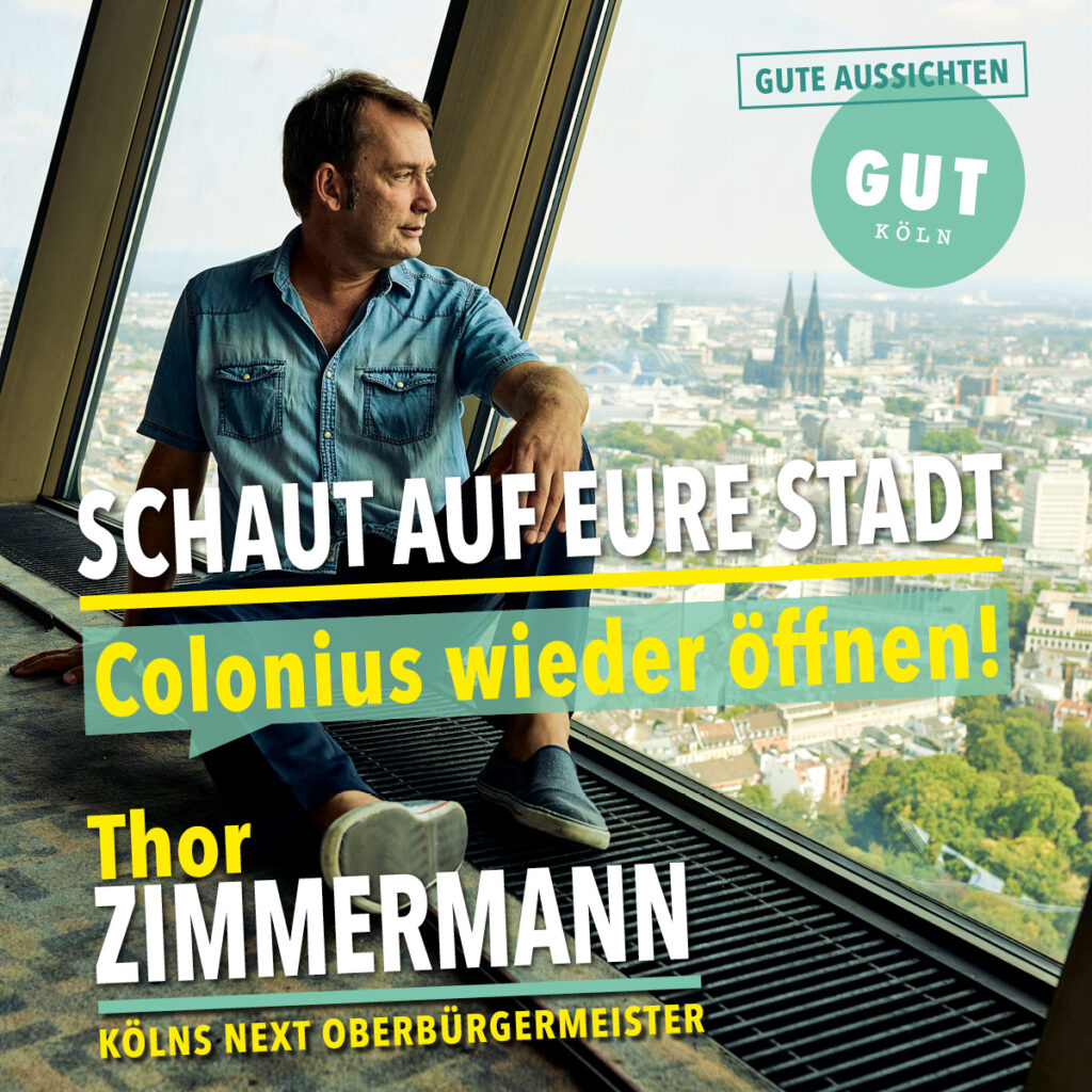 Colonius wieder öffnen! - Thor Zimmermann